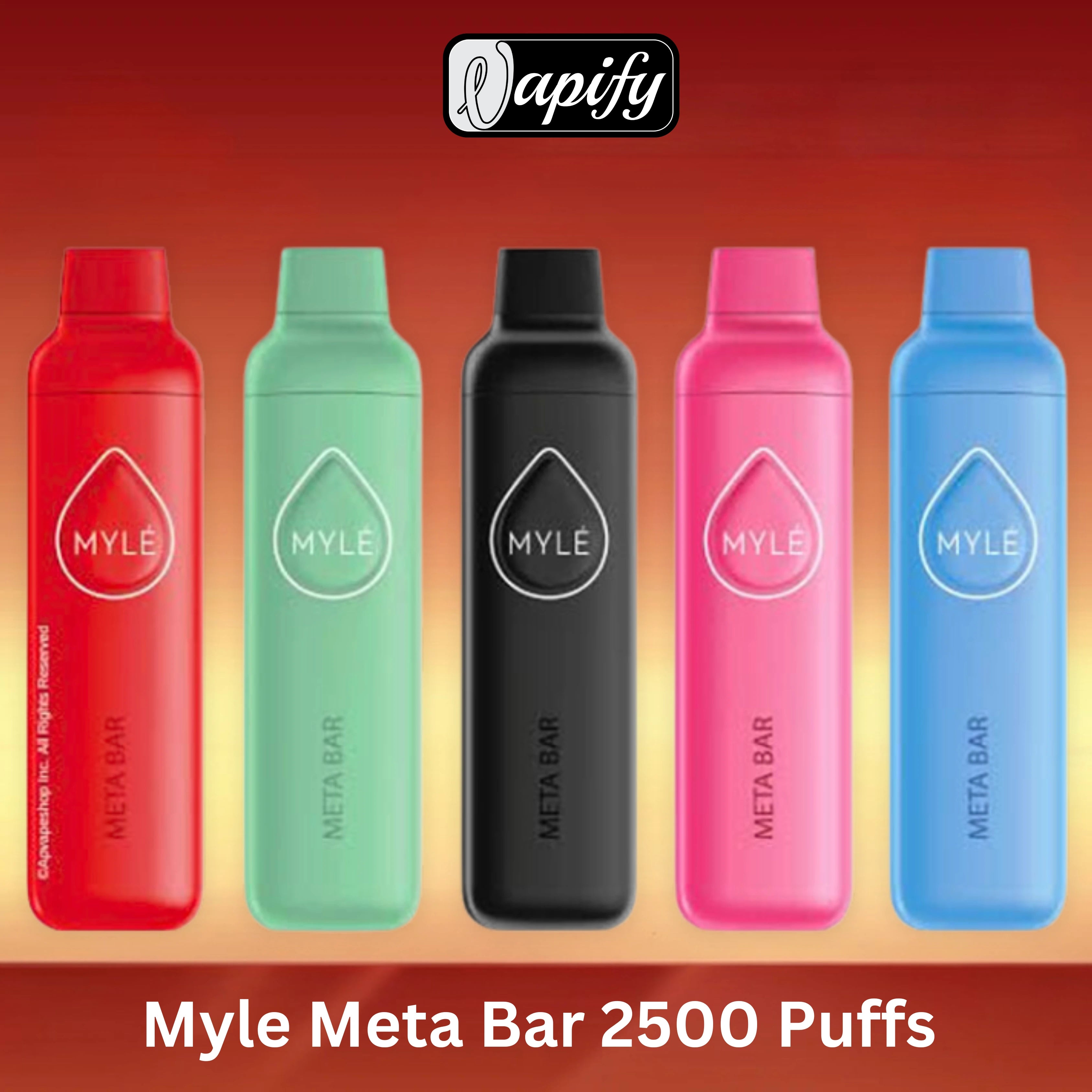 Myle Meta Bar 2500 Puffs Disposable Vape – Vape Shop Online in Dubai